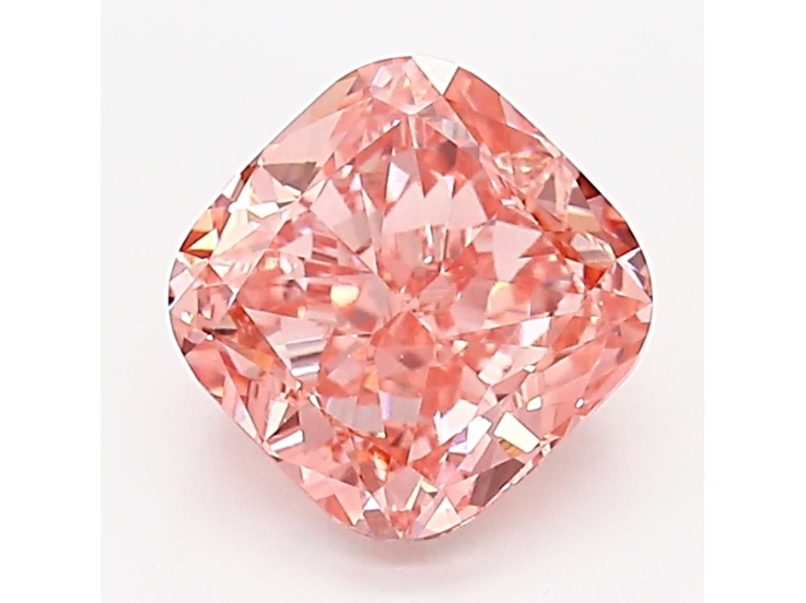 1.47ct Intense Pink Cushion Lab-Grown Diamond VS1 Clarity IGI Certified - 1241YA | JTV