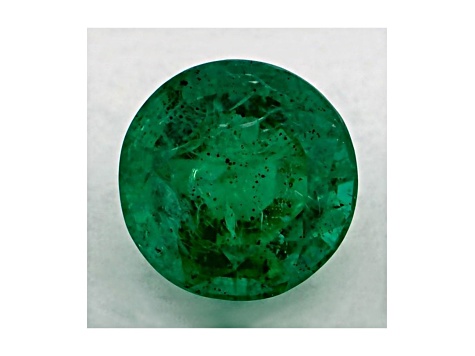 Zambian Emerald 6.06mm Round 0.91ct - 14SMYA | JTV