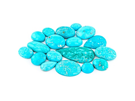 Turquoise Mixed Shape Parcel 100ctw - 15YG7A | JTV