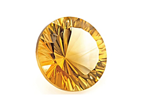 Citrine 12mm Round Concave Cut 5.00ct - 1615YA | JTV