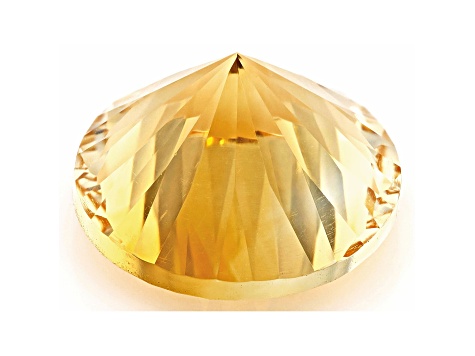 Citrine 12mm Round Concave Cut 5.00ct - 1615YA | JTV