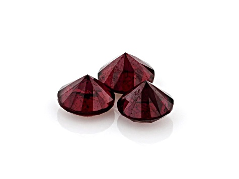 Anthill Garnet 2.5mm Round Set of 3 0.25ctw - 161LXA | JTV