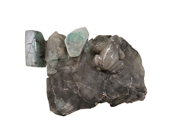 Brazilian Emerald Frog Carving 7x5cm - 16JHQA | JTV