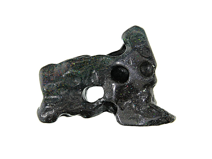 Honduran Black Opal Free-Form Carving - 18V4SA | JTV