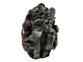 Brazilian Emerald Monkey Carving 4.5x3.5in - 1BH36A | JTV.com