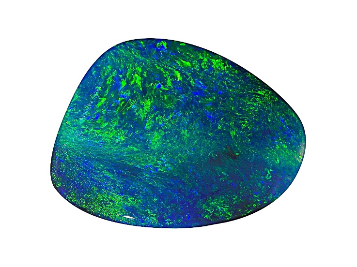 Black Opal 17.5x12.5mm Free Form Tablet 4.35ct - BO078 | JTV