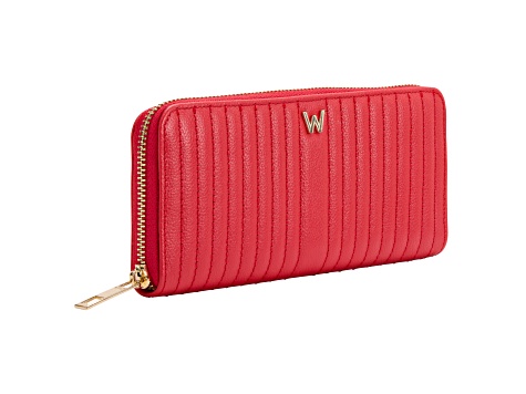Mimi Red Continental Wallet - 124DXD | JTV