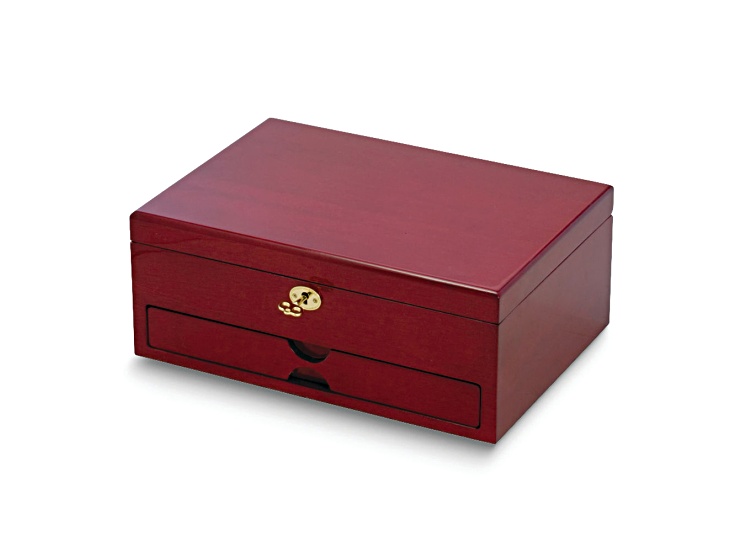 Cherry High Gloss Finish Accessories Watch Case - 1D32HA | JTV