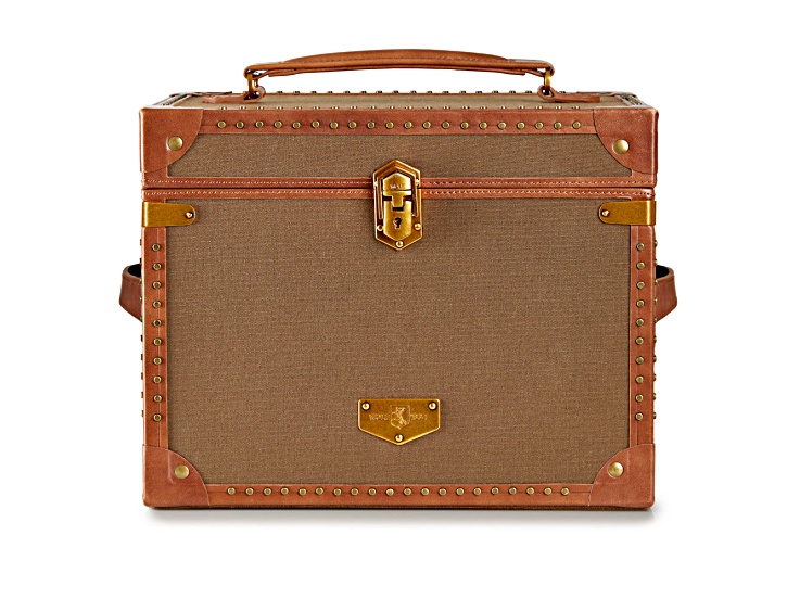 Ida Trunk Jewelry Box In Khaki - 1DJCYB | JTV