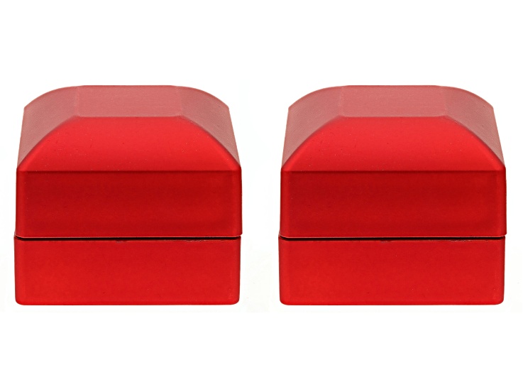 Red Ring Box with Led Light Set of 2 - ACK016A | JTV