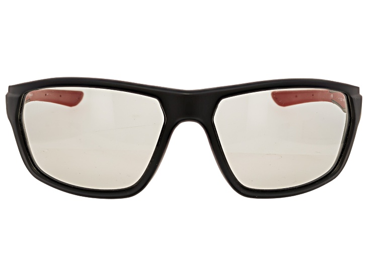 SEAYU™ Photochromatic Sunglasses in Matte Black with Red Accents ...