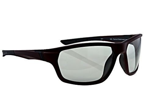 SEAYU™ Photochromatic Sunglasses in Matte Burgundy - EYE001B | JTV