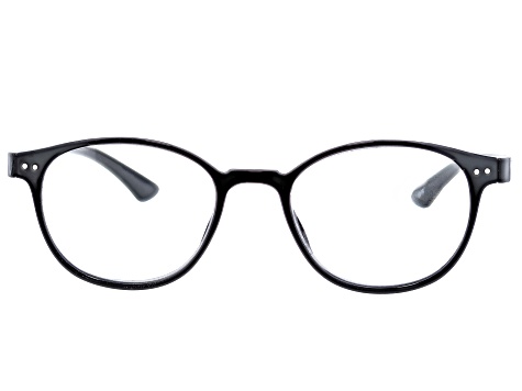 SEAYU™ Blue Light Blocking Reading Glasses in Black +0.00 Strength ...