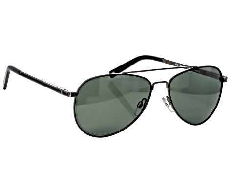 SEAYU™ Aviator Sunglasses in Gunmetal with Gray Lenses - EYE044C | JTV