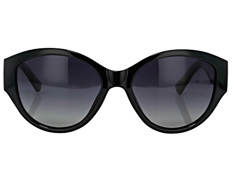 SEAYU™ Sunglasses in Black with Silver Accents with Black Lenses ...