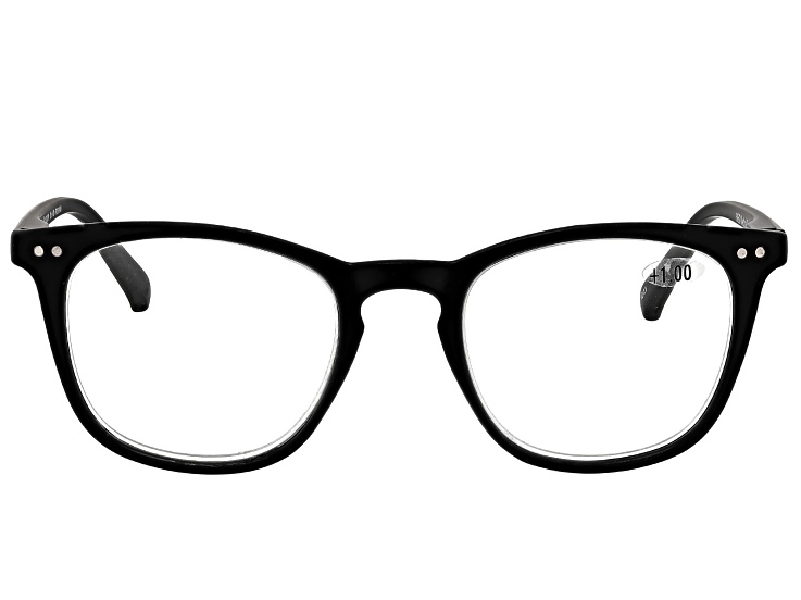 SEAYU™ Reading Glasses in Black +1.00 Strength - EYE047A | JTV