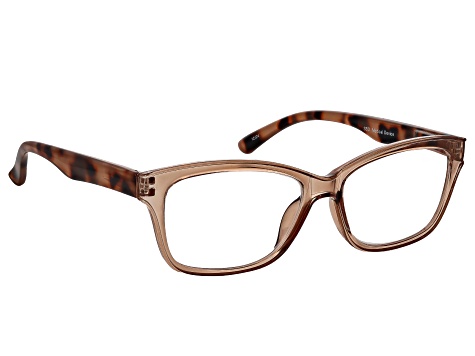 SEAYU™ Reading Glasses in Beige and Tortoise Shell Color +3.50 Strength ...