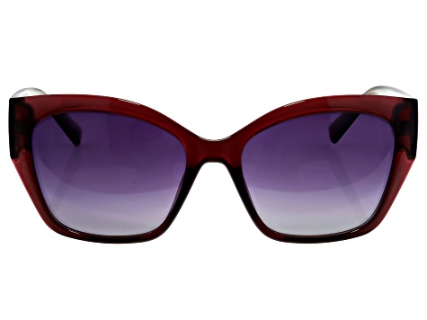 SEAYU™ Premium Polarizing Sunglasses in Transparent Burgundy with ...