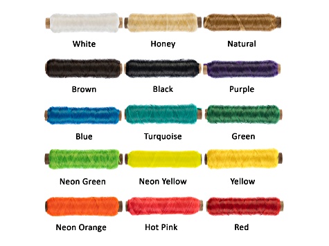 Gudebrod Bobbin Black Artificial Sinew Thread 20 Yards - 1426CC | JTV