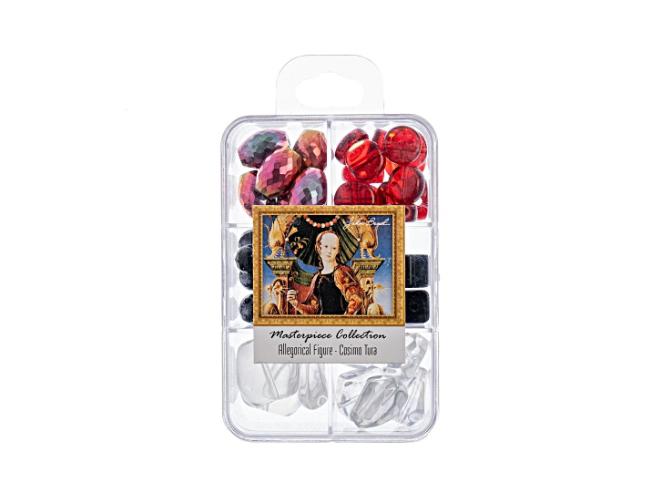 John Bead Masterpiece Collection Allegorical Figure Theme Glass Mix ...