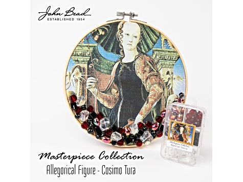 John Bead Masterpiece Collection Allegorical Figure Theme Glass Mix ...
