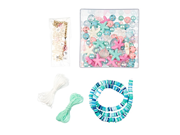 John Bead Blue Friendship Bracelet Making Kit 60 Grams - 1752JC | JTV