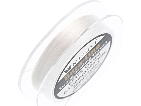 Miyuki Dura-Line 0.15mm Clear Beading Thread 20m - 1C3MFA | JTV