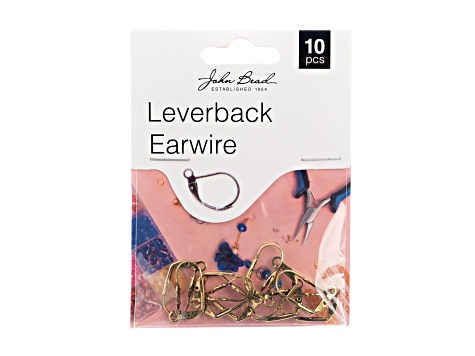 John Bead Must Have Findings 19mm Antique Gold Tone Brass Ear Wire ...