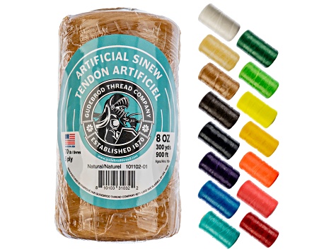 Gudebord Natural Artificial Sinew Thread 300 Yards - 1DKD4E | JTV