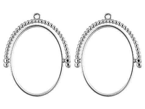 Hinged Spinner Frames for Enamel and Resin with UV Tape Kit in Silver ...