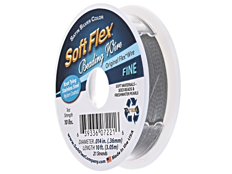 Soft Flex Multicolor .014" Bead Stringing Wire Set of 5 Total of 50 ...