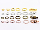 Jump Ring and Clasp Set in 4 Colors and 5 Sizes of Jump Rings with Ring ...