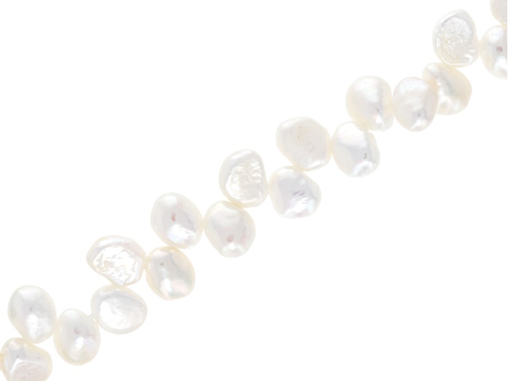 Cultured Freshwater Pearl 7x8-8x11mm Potato Shape Bead Strand ...