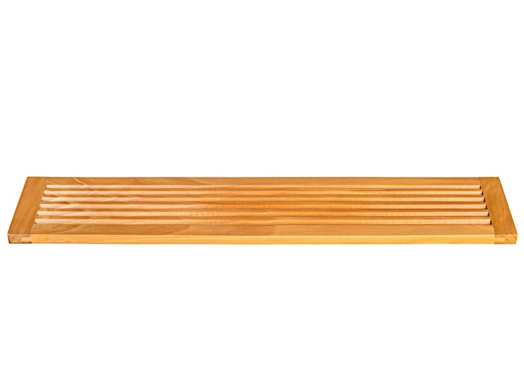 Beadalon Solid Wood Bead Board 6 Groove appx 22"x4"x1/2" - JSKIT00028 | JTV