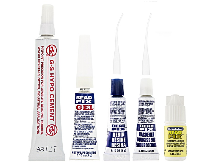 Beadalon(TM) Glue and Adhesive Kit Includes 2-Part Epoxy, BeadFix ...