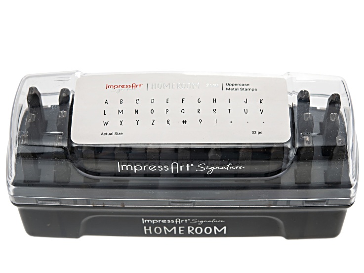 Impress Art ® Homeroom Letters Signature Stamp Set - JST888 | JTV