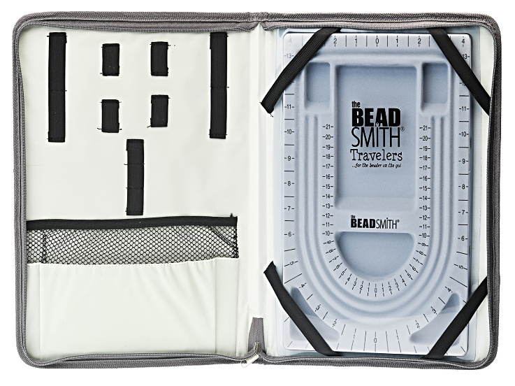 U Channel Bead Board with Lid and Zip Travel Case - JST939 | JTV