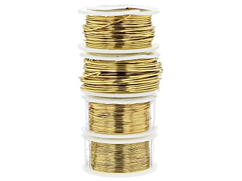 Wire Kit Includes Faux-Gold, Vintage Bronze, Brown, and Non-Tarnish ...