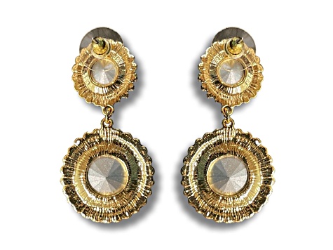 Off Park® Collection, Gold Tone Crystal Stone Drop Earrings. - 12TLKA | JTV