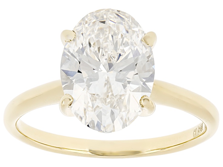 Yellow Gold Solitaire Rings | JTV