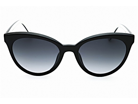 Kate Spade Tamara Black Frame / Dark Gray Lenses Sunglasses - 14E0SB | JTV
