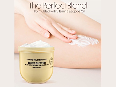 Lovery Almond Milk & Honey Body Butter - 2Pc Whipped Cream - 14G1YE | JTV