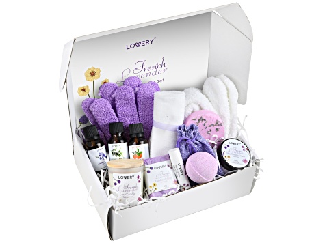 Lovery French Lavendar Handmade Gift Box Set, 18pc - 14NCJA | JTV