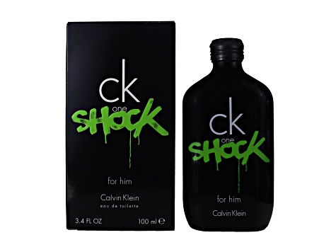 CK One Shock Eau De Toilette Spray For Men By Calvin Klein - 3.38 oz ...