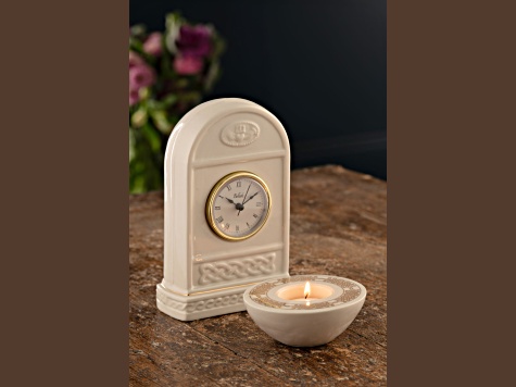Belleek Claddagh Clock - 15310 | JTV