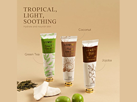Lovery Aromatherapy Lotion Home Spa Gift Box - Hand Cream Set 15pc ...
