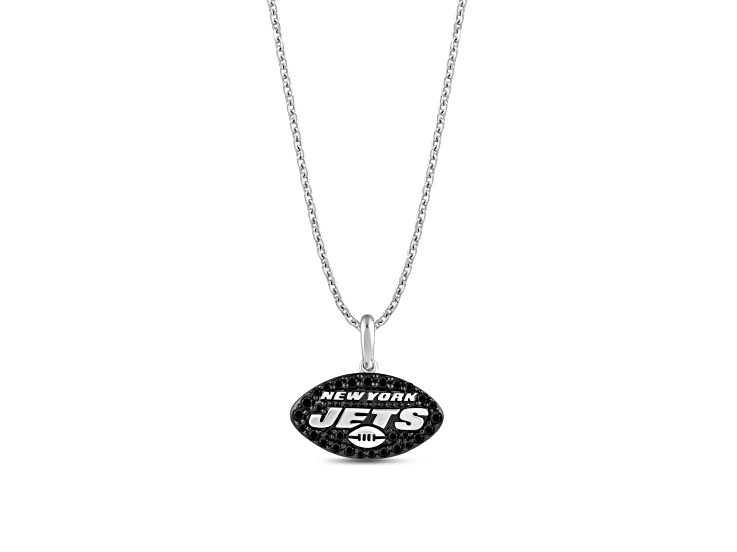 True Fans New York Jets Pendant With 18" Chain - 17NSPA | JTV