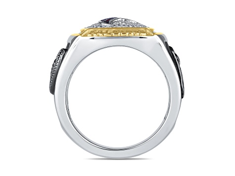 NFL True Fans Atlanta Falcons Ring 0.50ctw Diamonds, Sterling Silver ...