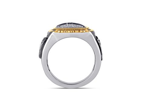 NFL True Fans Seattle Seahawks Ring 0.50ctw Diamonds, Sterling Silver ...