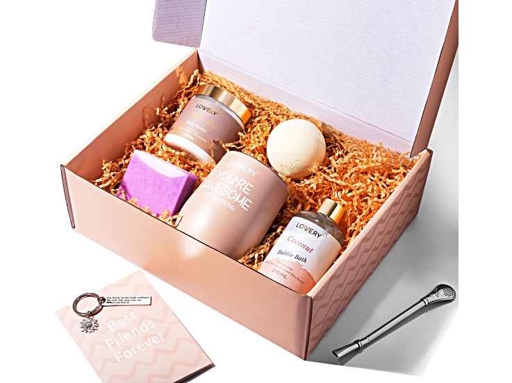 Lovery Best Friends Handmade Spa Gift Set- 9pc - 19Z45A | JTV